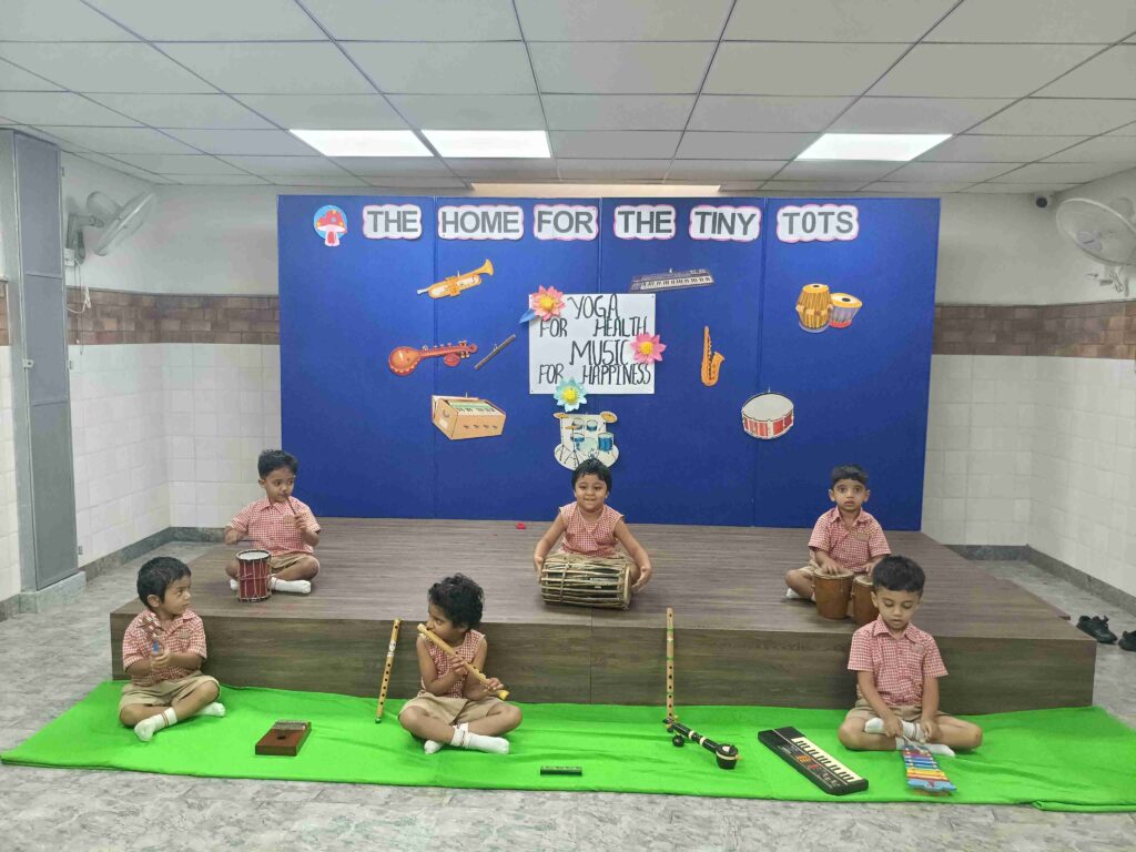 Music for Happiness – Little Flower Public School