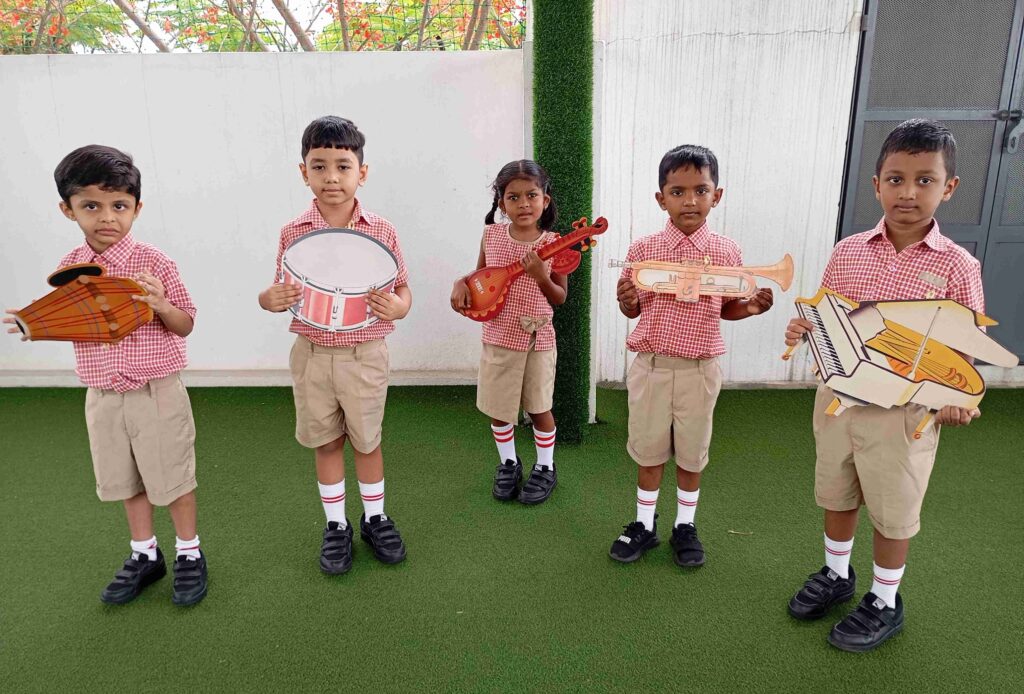 Music for Happiness – Little Flower Public School